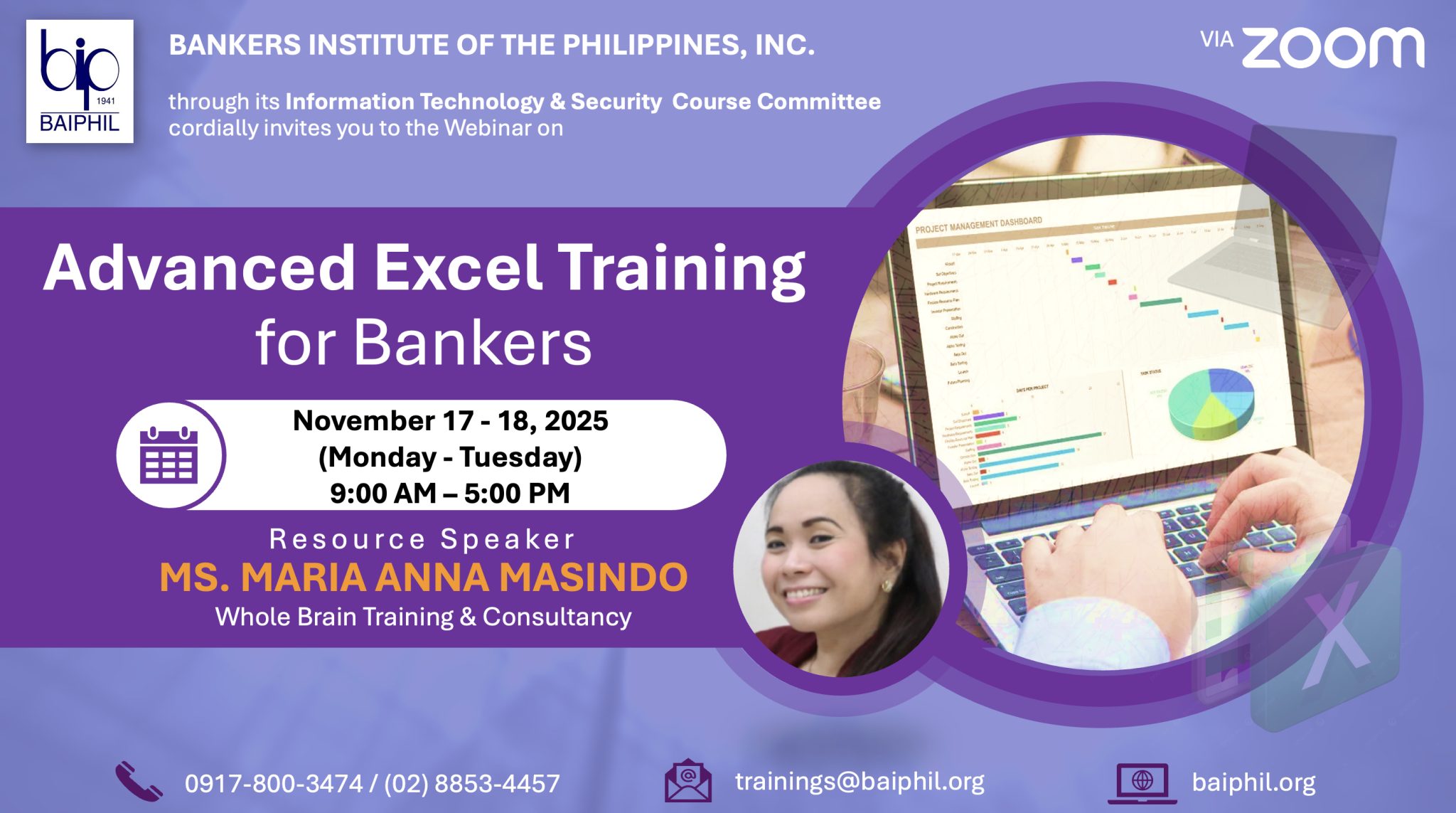Advanced Excel Training for Bankers » BAIPHIL | Bankers Institute of ...